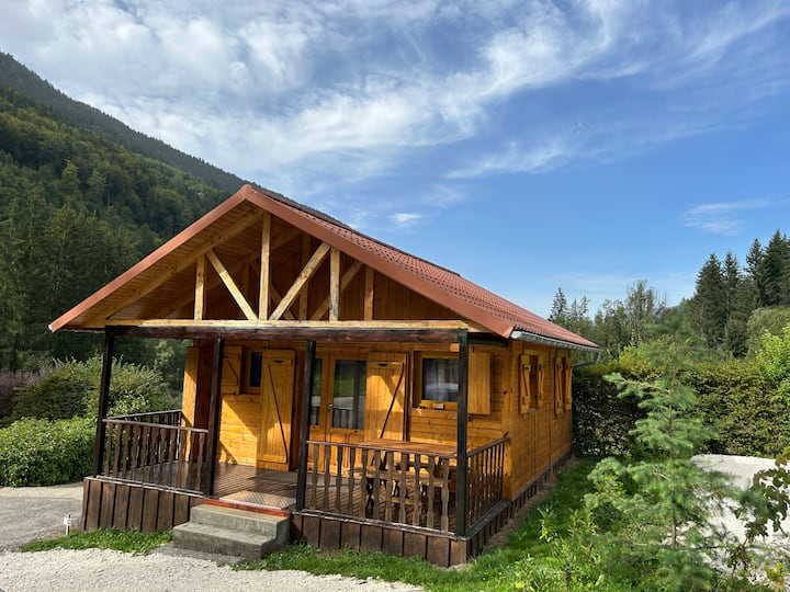 Chalet Bois Cosy De 35m² Dans Camping Calme - Lac de la Croix