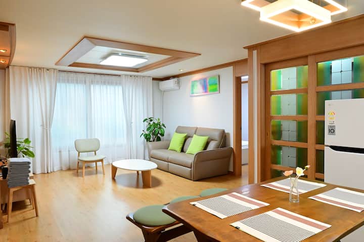 Newopensale)90m²'3rm2bath5beds7mins@hongikunivsta - Seoul