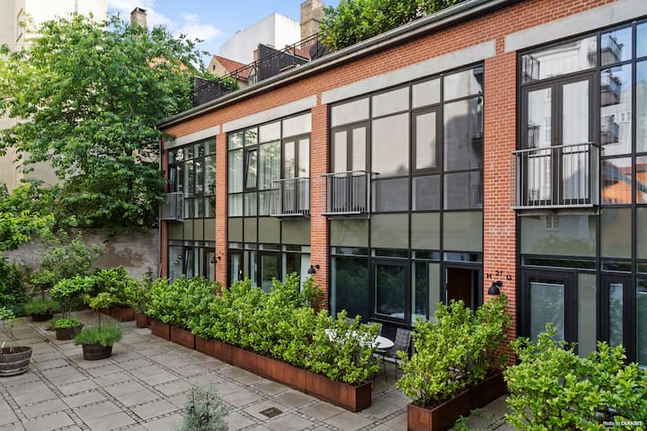 Townhouse W. Private Rooftop In Central Copenhagen - Kopenhagen