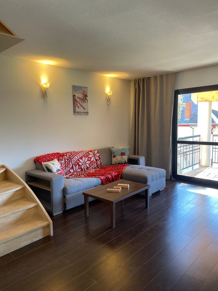 T3 Duplex Terrasse Piscine Sauna Jausiers Magnan 2 - Lac du Lauzanier