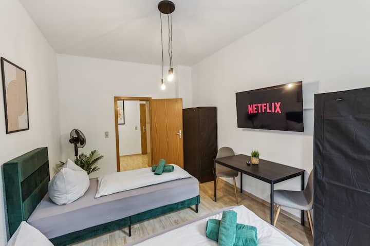 Monteurwohnung - Wlan, Waschmaschine, Smart-tv - Chemnitz