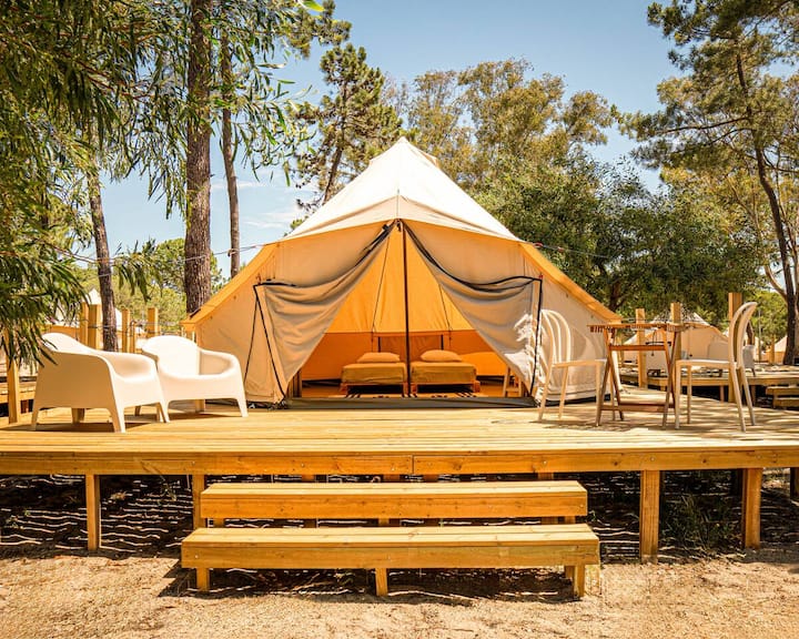 Estrela · Spacious Tipi Tent, Family Stay Beach - Tavira