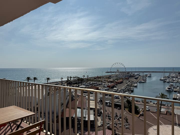 Appt Avec Balcon, Vue Panoramique Mer Et Montagnes - Saint-Cyprien