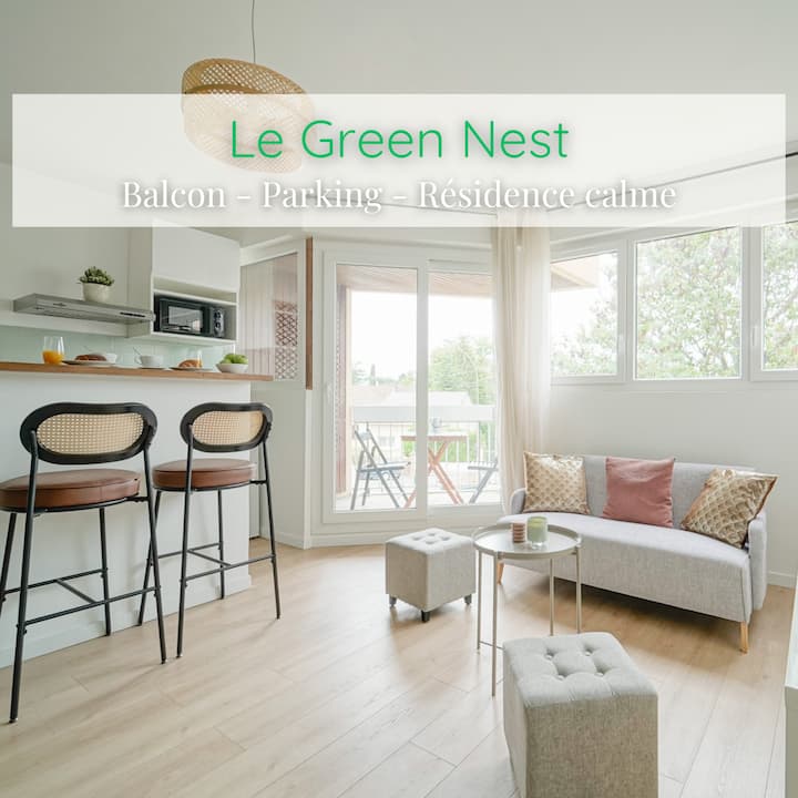 Parking • Balcon • Résidence Calme • 15min Ligne J - Argenteuil