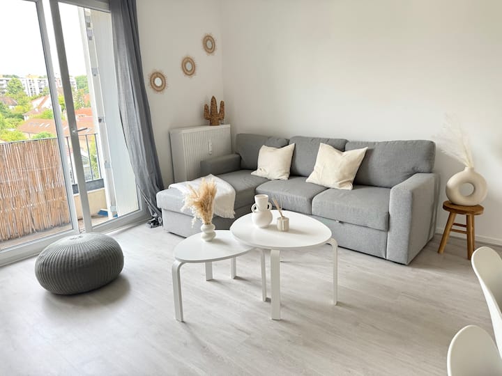 Spacieux Appartement - 5 Min Du Centre-ville - Dijon