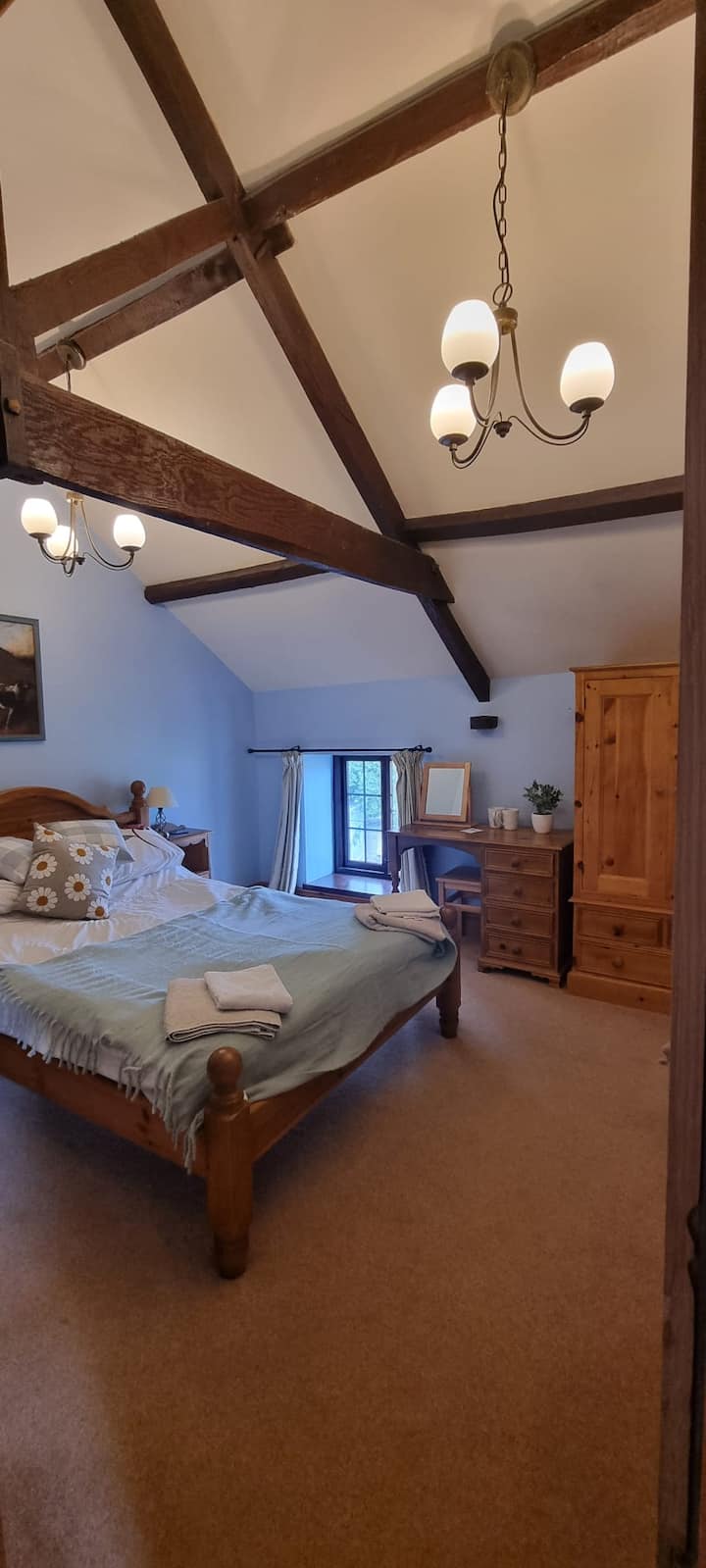 Brynderwen Barn B&b Blue Room - Hay-on-Wye