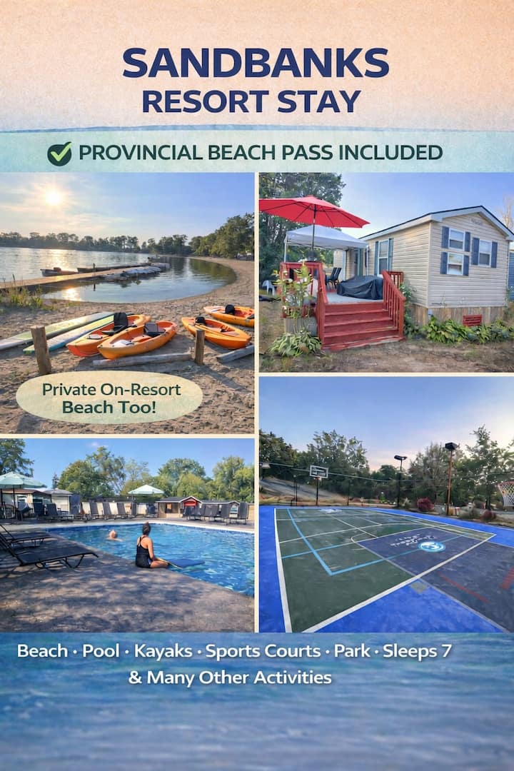 Resort Cottage - Sandbanks - Prince Edward County