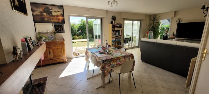 Grande Maison 8 Personnes Avec Jardin Et Garage - Saint-Malo