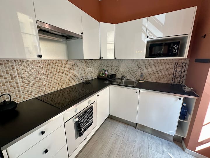 Charmant Appartement 4 Pers. Proche Port - ibis Nice Aéroport Promenade des Anglais