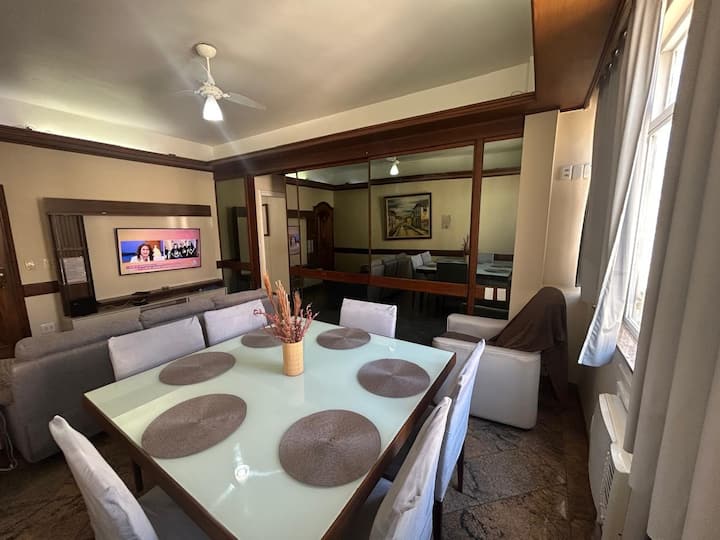 Completo Três Quartos Três Banheiros Em Copacabana - Copacabana