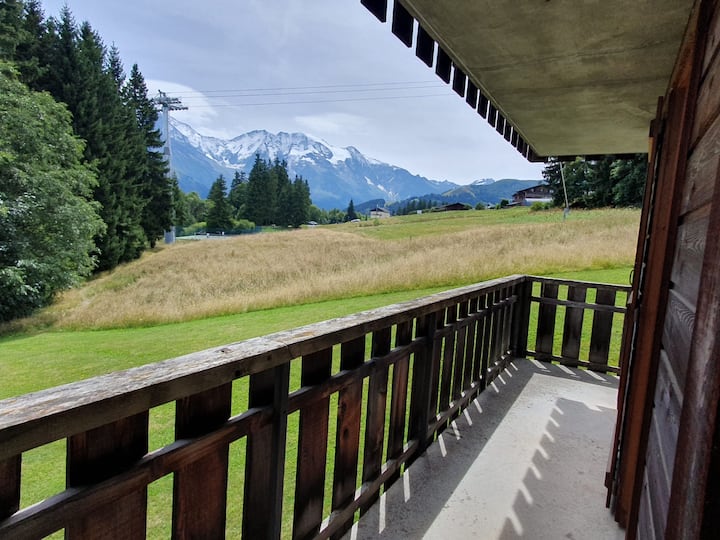 Ski Au Pied, Soleil, Confort, Vue Magique Montagne - Saint-Gervais-les-Bains