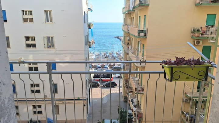 Blue Apartment Beach Vista - Salerno