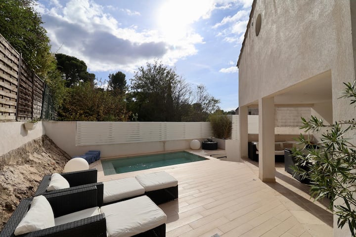 Maison Dans La Colline Au Calme Pour 6 Personnes - Allauch