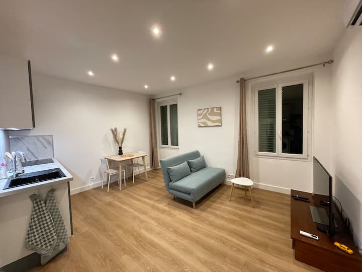 2 Pièces Climatisé à 5 Min De La Mer - Nizza