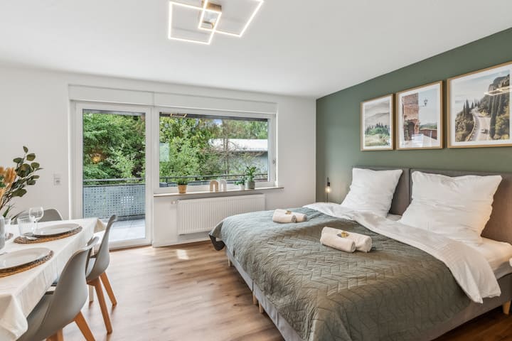 Modernes 6-betten-apartment In Aalen Mit Balkon - Aalen