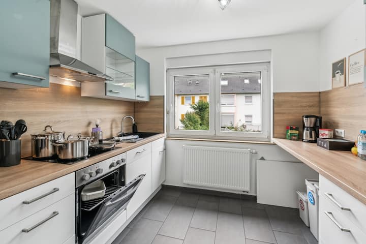 Modernes 6-betten-apartment In Aalen Mit Balkon - Aalen