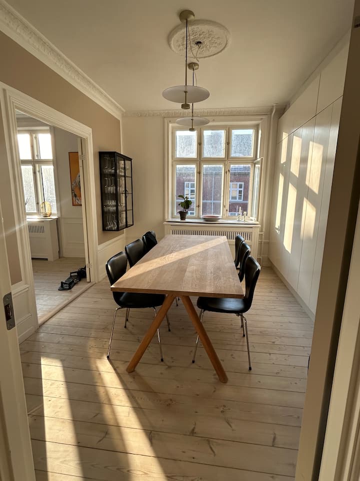 Hyggelig 3 Værelses Lejlighed På Frederiksberg - Copenhague