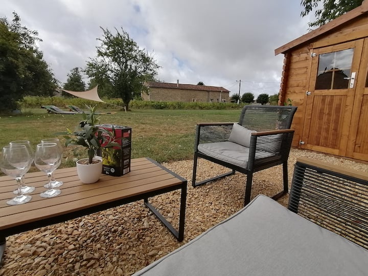 Cabane Taillis - Glamping On A Vineyard - La Vallée Des Singes