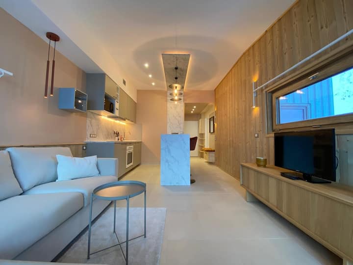 Vue Exceptionnelle Sur Les Montagnes - Tignes