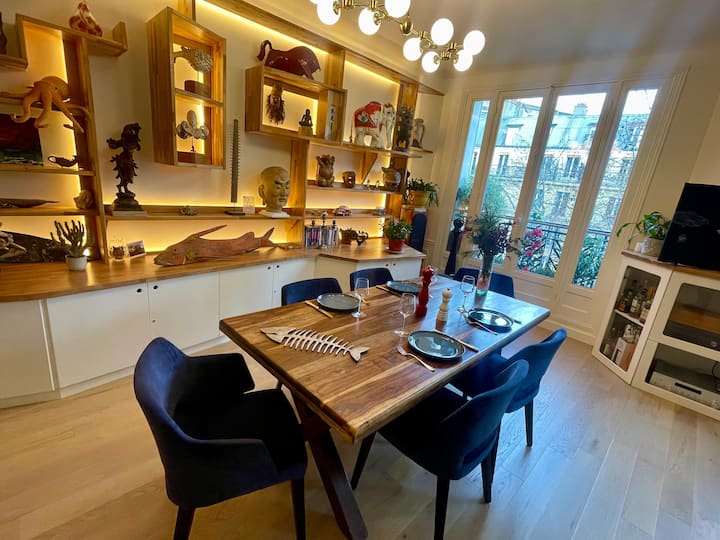 Typical Parisian Artist's Apartment + Parking - Paris