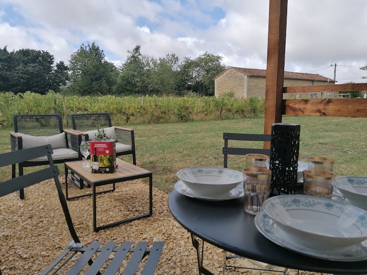 Cabane Feuille - Glamping On A Vineyard - La Vallée Des Singes