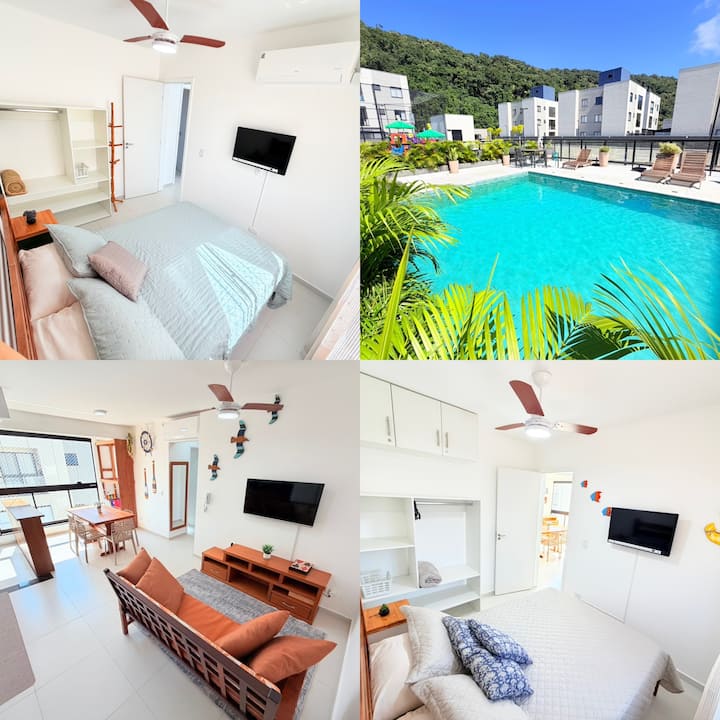 Safir Beach Em Caiobá Com Piscina A 500m Do Mar. - Matinhos