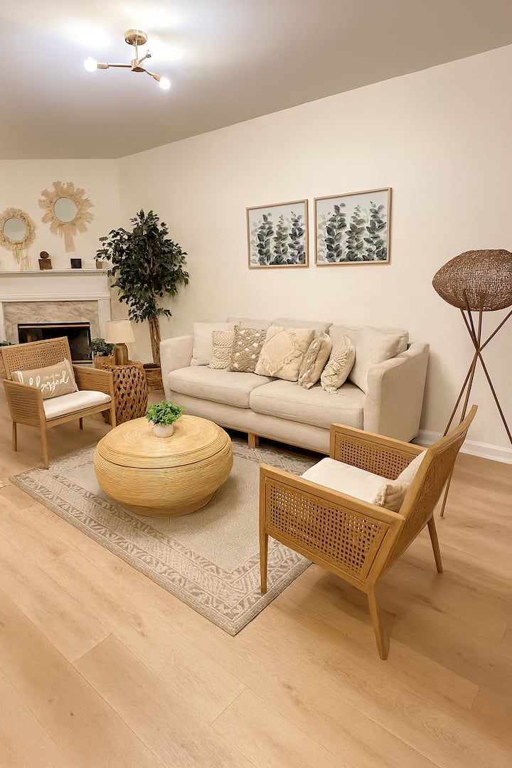 Modern Boho Townhome • Relax Close To The City - ローレンスビル, GA