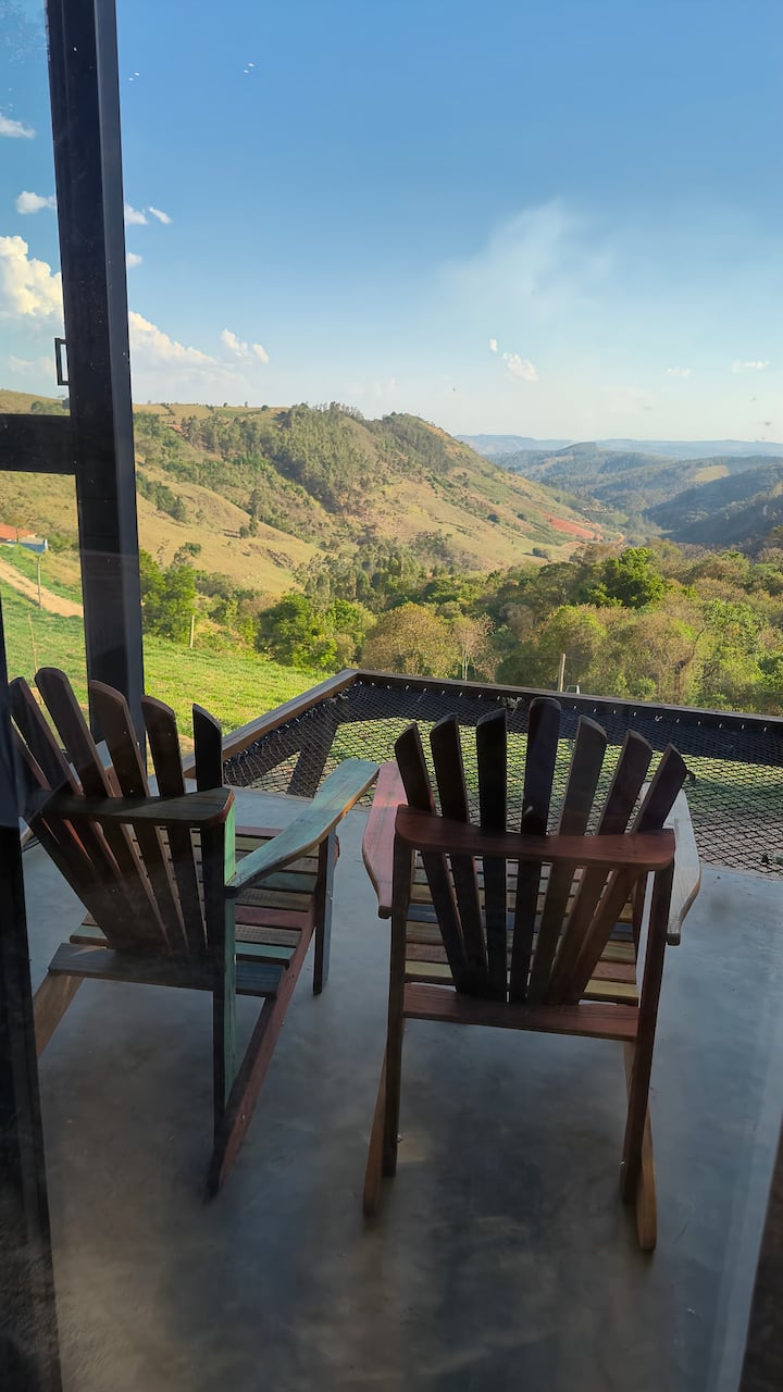 Chalé 6 - Terras De Treviso - Vista Incrível - Serra Negra