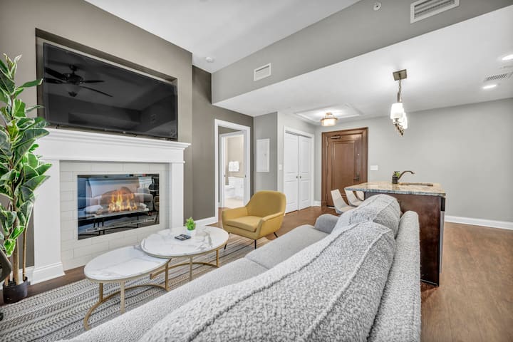 Elegant Downtown Loft W/ Parking & Gym - Cleveland