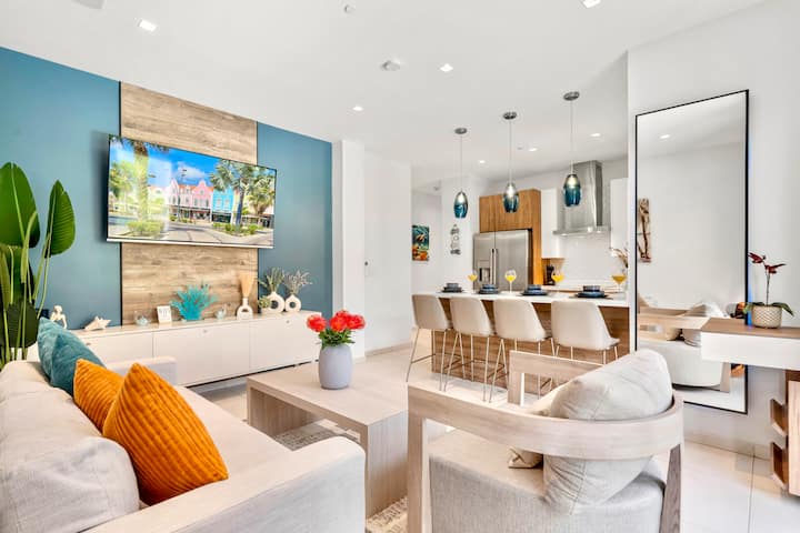 2br 2ba Condo W Pool/jacuzzi/gym - Aruba