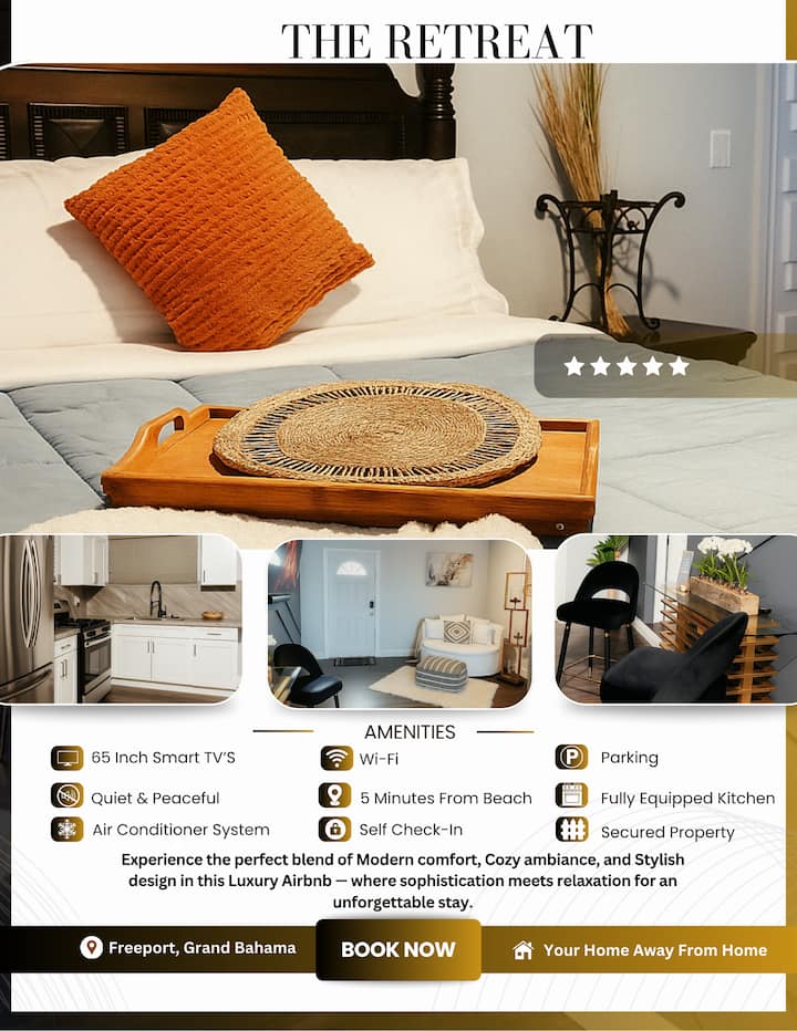 Modern • Cozy • Stylish • Luxury Apartment - Freeport