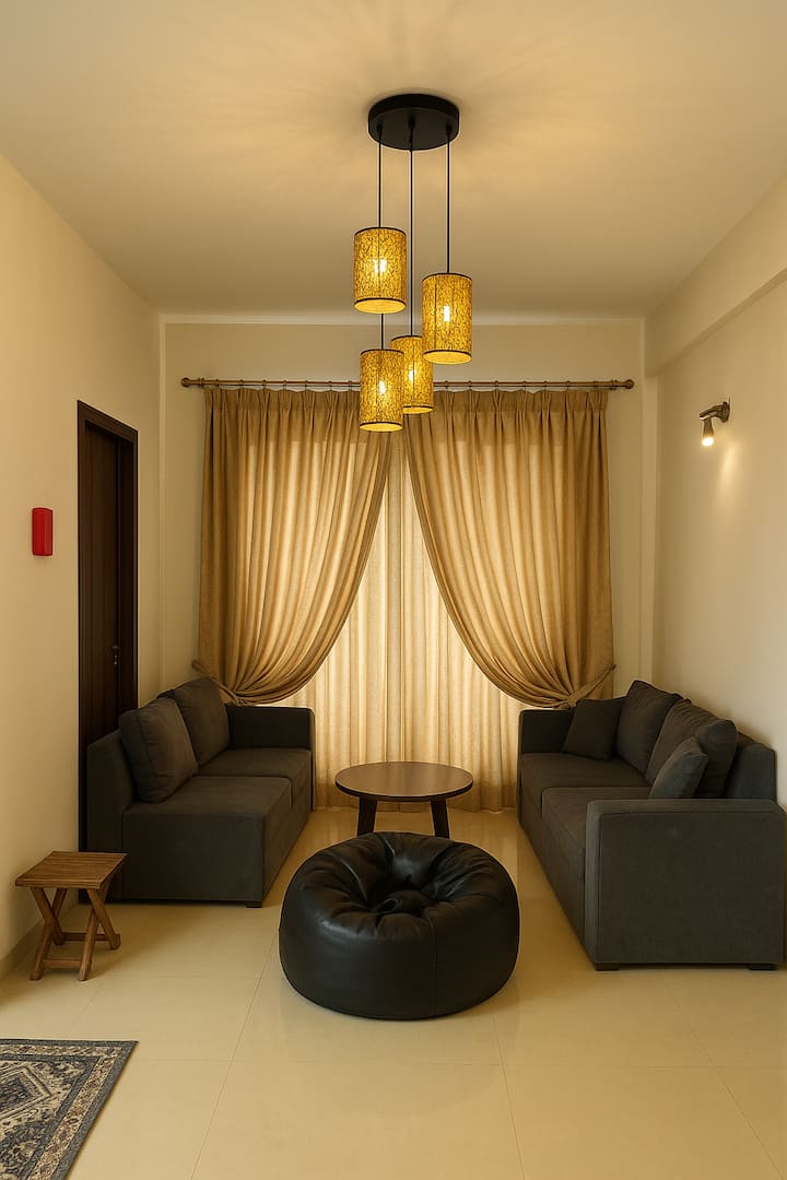 The Cozy Den | A Luxurious 3bhk | Near Amrita Hosp - Faridabad