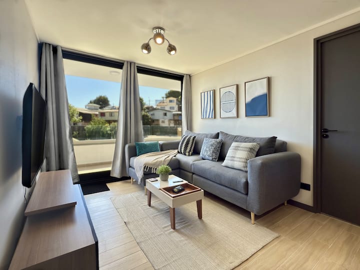 Exclusivo Departamento Con Vista Al Mar - Valparaíso