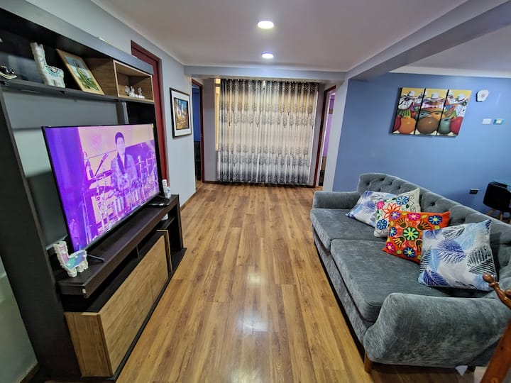 Dpto 2 Cálido, Cómodo, Vista Bonita Y Cerca Centro - Cusco