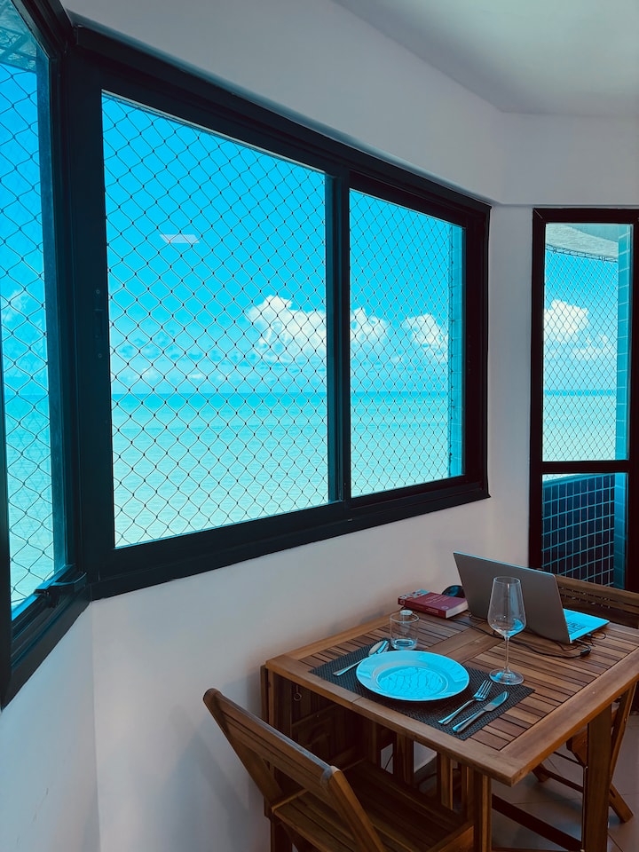 Vista Maravilhosa - Apartamento Frente Ao Mar - Boa Viagem