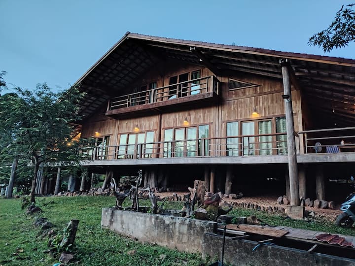 Villa Appatement Au Lac Nam Ngum - Laos