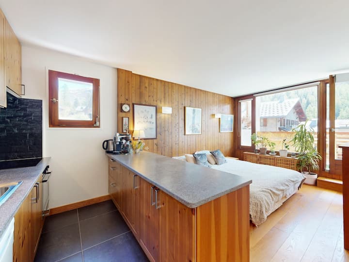 Emplacement Idéal 
Cosy 2 Pièces 
Belle Vue - Vallorcine