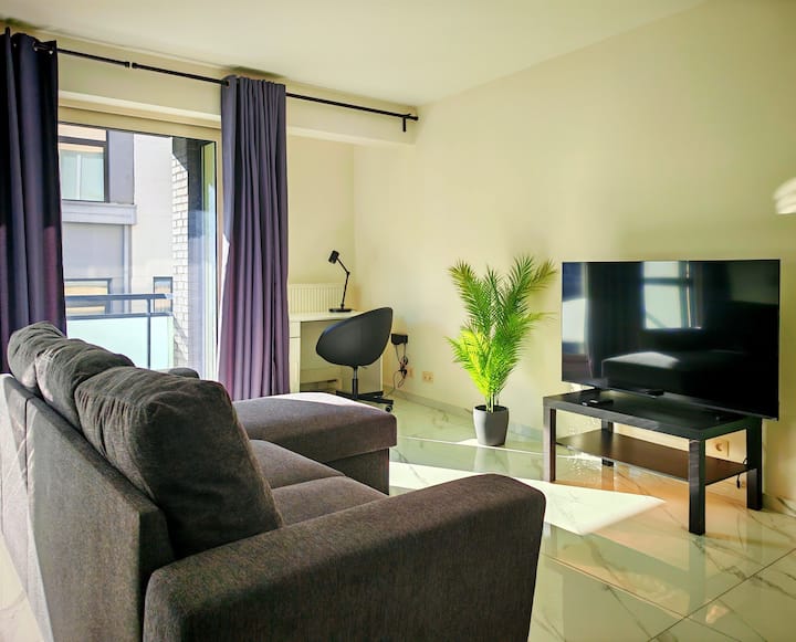 Marble Retreat 2br Balcony Netflix Central Station - Antwerp