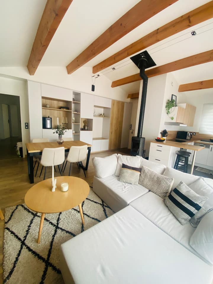 Charmante Maison Avec Grande Chambre & Salon - Aytré