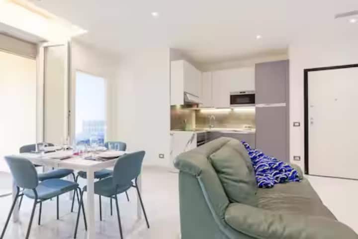 Sea At 2min | Pool + Private Beach Place +Park +Ac - Livorno