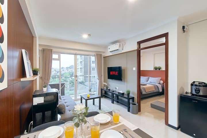 Novo | 2 Br Modé Suites | Gateway Pasteur - Bandung
