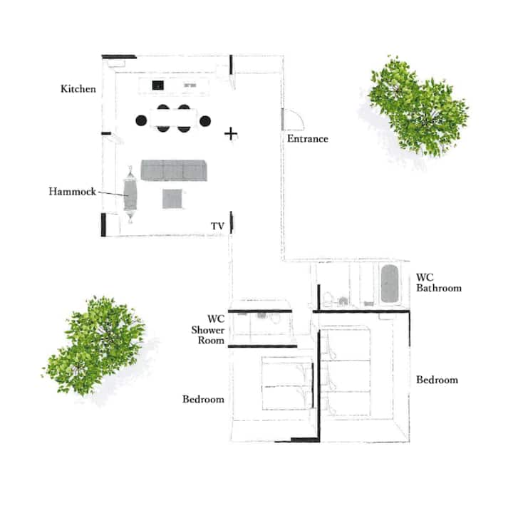 Quiet Glass Villa In Forest｜karuizawa｜7 Min Drive - Karuizawa