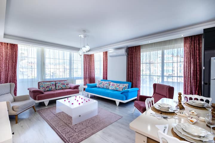 Arman Residence Alanya Konaklı Kiralık Daireler - İncekum