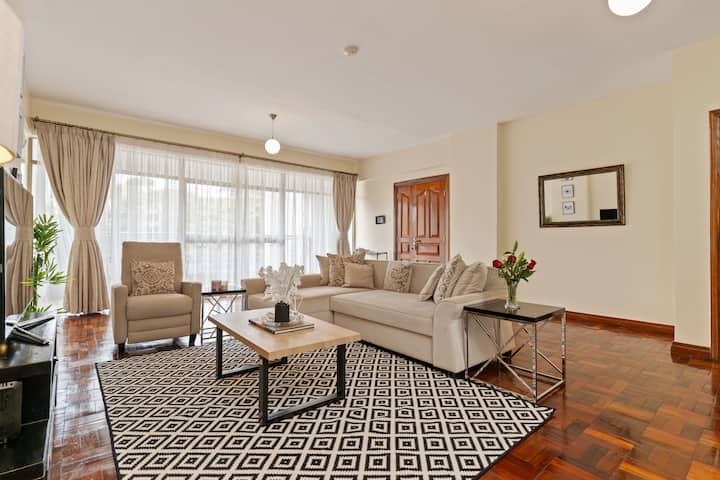 The Sanctuary 3 Bdrm-on Riara Close|pool|gym| - Nairobi