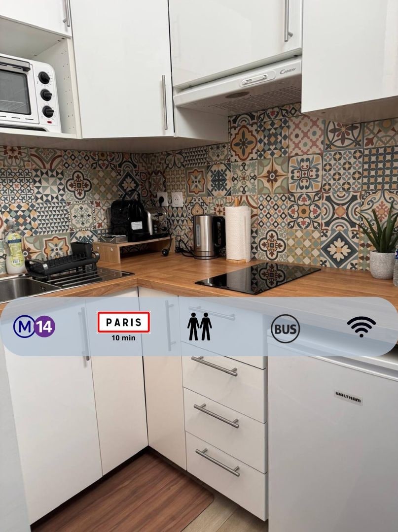 cozy studio Arago - Metro 13 - Rez-de-chaussée - Airbnb