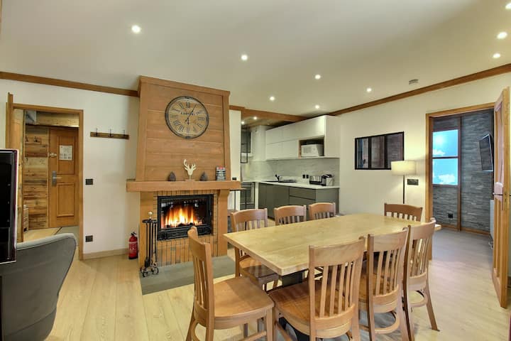 08 Personnes Duplex-sauna Hammam, Jacuzzi, Piscine - Arc 2000