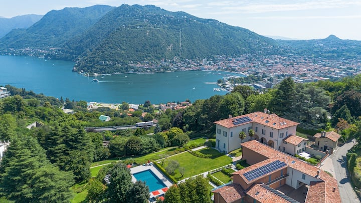 Guesthost - Lake View Apt With Pool Villa Maderni - Como