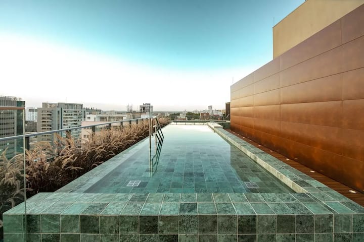 Piscina, Vaga, Netflix, 3h, Academia, Moinhos - Porto Alegre