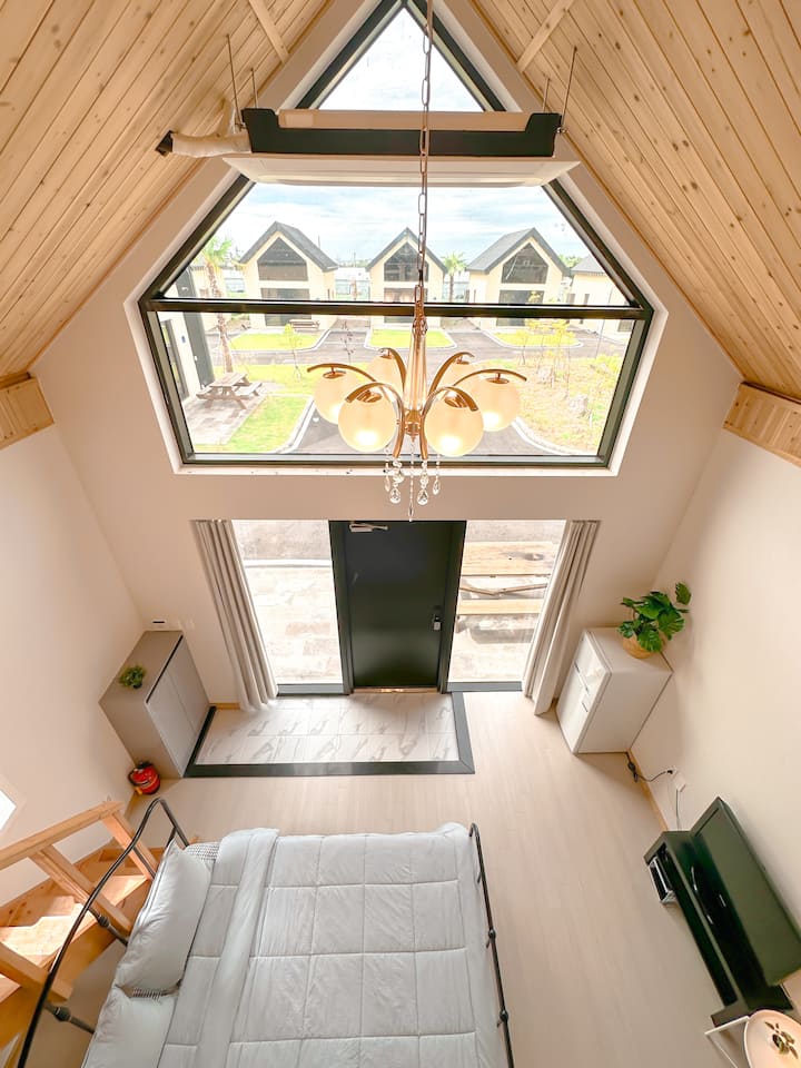 72 별보러가자 방3 신축독채 퀸침대3 바베큐 단지내세탁방 있음 - Csedzsu