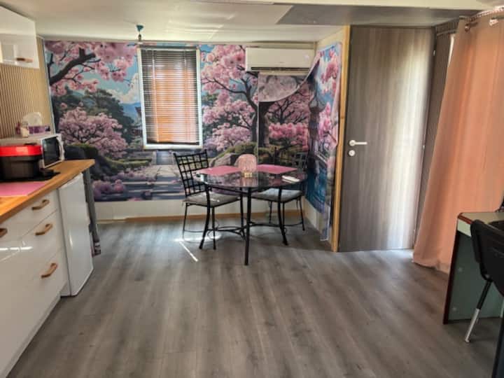 Mobil Home Cosy Avec Terrasse Et Parking Privatifs - Vauvert